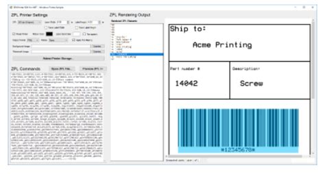 Zplprinter Emulator Sdk For Net 4022420zpl仿真 Csdn博客