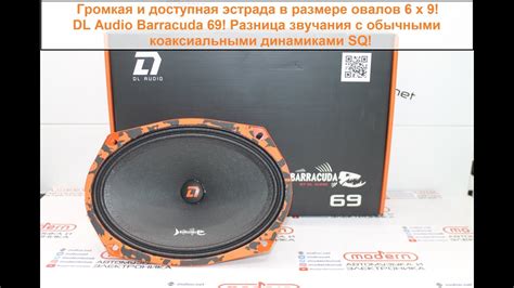 Громкая и доступная эстрада в размере 6х9 DL Audio Barracuda 69 ...