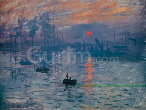 [명화그림] 클로드 모네 작품 인상 해돋이 네이버 블로그