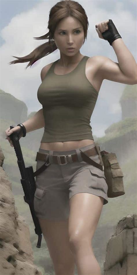 Unveiling The Ai Generated Adventures Of Lara Croft A Visual Odyssey