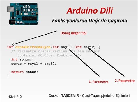 Arduino Eğitimleri 4 Arduino Programlama Dili 2 Ppt