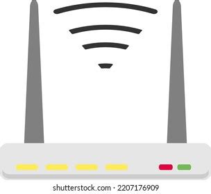Vector Transparent Background Router Device That Stock Vector Royalty Free 2207176909