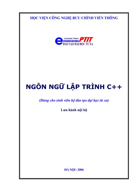 Ngon Ngu Lap Trinh C H C Vi N Cng Ngh B U Ch Nh Vi N Thng Ngn Ng L P Tr Nh C D Ng