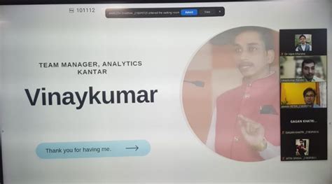 Vinaykumar P On Linkedin Ibsgurgaon Kantar Insaid Mbagraduate