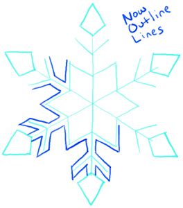 How To Draw A Snowflake Step By Step Drawing Tutorial How To Draw Step By Step Drawing Tutorials