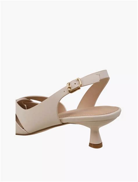 Jual Payless Payless Nine West Womens Alora Kitten Heels Off White04