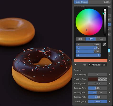 Donut Generator Geometry Nodes And Ui Panel Released Scripts And Themes Blender Artists