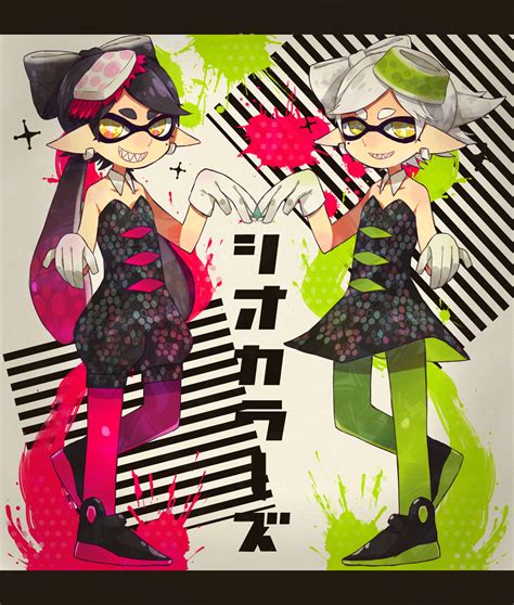 Callie And Marie Splatoon And 1 More Drawn By Hamotaroo Danbooru