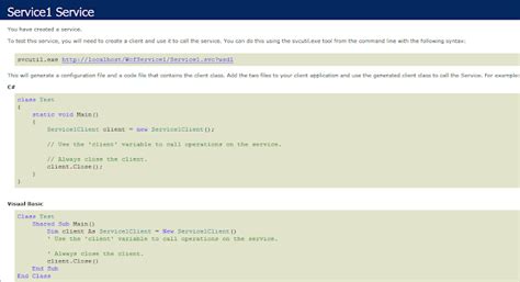 configuring wcf application on windows 7 developer at heart