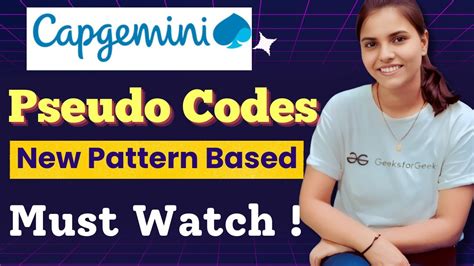 Capgemini Pseudo Codes Questions Capgemini Technical Assessment Capgemini Pseudo Codes Questions Capgemini Technical Assessment