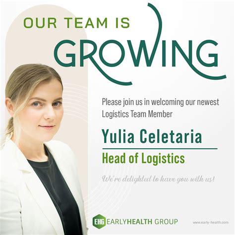 Earlyhealth Group On Linkedin Welcometotheteam Welcomeaboard Team