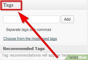 How To Add Tags In WordPress Steps With Pictures WikiHow