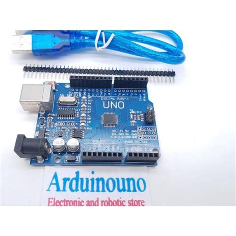 Jual Arduino UNO R Compatible Atmega P CH CH With USB Cable Shopee Indonesia