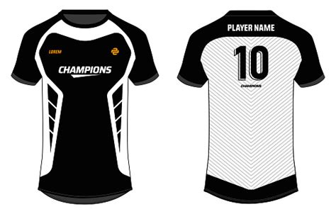 스포츠 저지 티셔츠 디자인 플랫 스케치 일러스트레이션 추상패턴 라글란 라운드 넥 티럭비 저지 컨셉의 프론트 뷰 축구 배구 축구