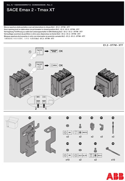 ABB SACE EMAX TMAX XT MANUAL Pdf Download ManualsLib