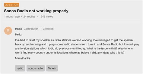 Why Sonos Radio BBC And TuneIn Stations Aren T Working On Your Speakers And How To Fix Them
