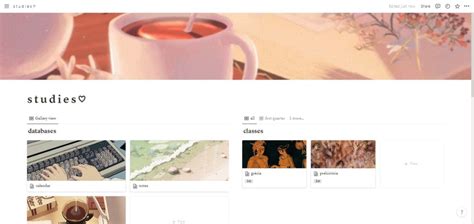 Detailed Notion Student Dashboard