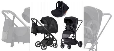 Коляска 3в1 Carrello Alfa Midnight Black 2024 купить в Москве с ...