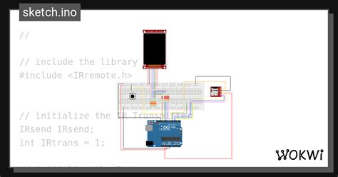Ir Remote Touch Screen Final Wokwi Esp32 Stm32 Arduino Simulator