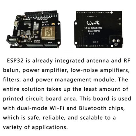 Esp A Wemos D Mini Számára Az Arduino Uno R R Wifi Wireless Bluetooth Fejlesztési Tábla