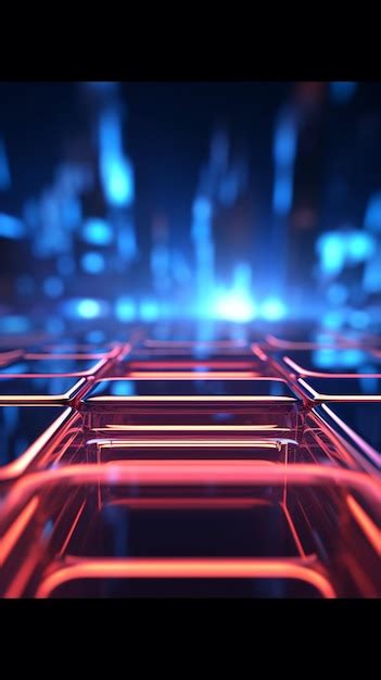 Premium Ai Image Ethereal Synthesis 3d Abstract Ground Meets A