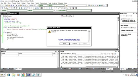 Events And Eventargs In C Youtube