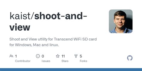 Github Kaistshoot And View Shoot And View Utility For Transcend
