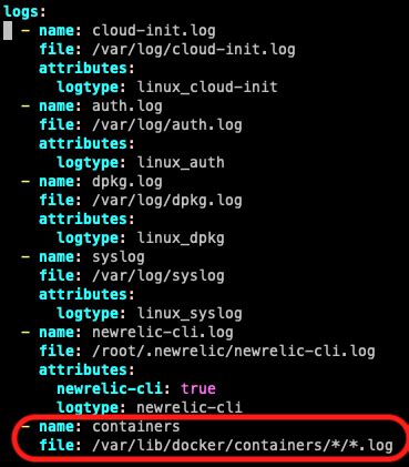 Guide: How to route Docker logs correctly in New Relic | New Relic