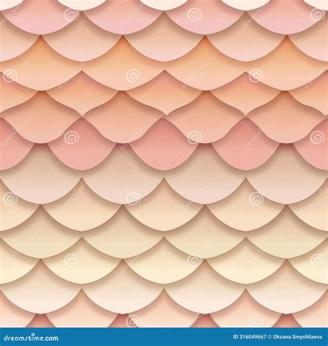 pastel pink scalloped pattern background for chic design themes stock