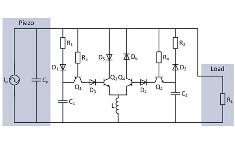 9 schematic of the constructed self powered parallel sshi circuit