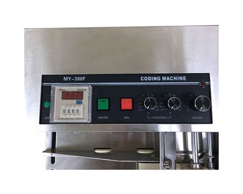 MY F Dry Ink Automatic Batch Coding Machine At Inkjet Batch Coding Machine In