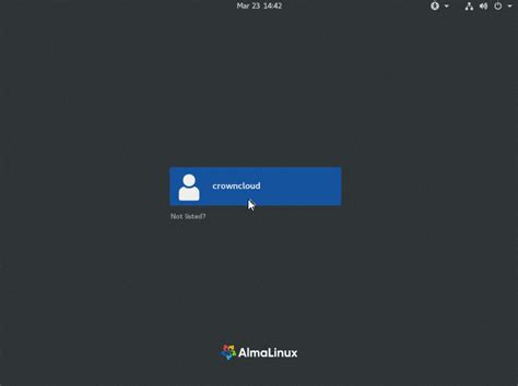 Using A GUI On Your AlmaLinux Server The CrownCloud Blog