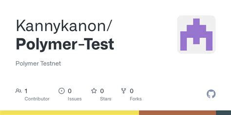 Github Kannykanonpolymer Test Polymer Testnet