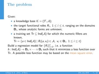 Inducing Predictive Clustering Trees For Datatype Properties Values PPT