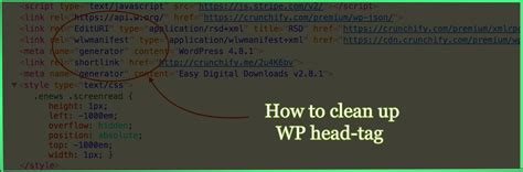 How To Clean Up WP Head Tag And Improve Page Speed 2024 Guide Oixiesoft