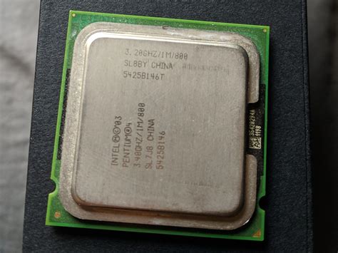 I Have An Old Pentium 4 Processor That Has The Specs Printed Twice R Pcmasterrace
