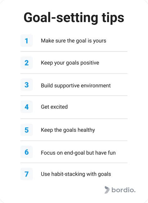 How To Set Goals And Achieve Them Fast Bordio