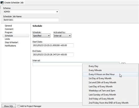 How To Schedule Batch Jobs In Toad For Oracle Pro DB Admin