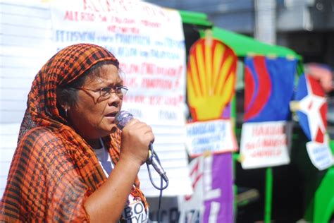Women From Bacolod City Protest Against Oil Price Increase