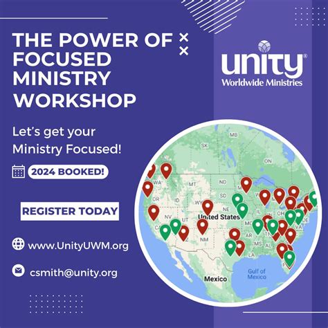 Unity Worldwide Ministries On Linkedin The Power Of Focused Ministry