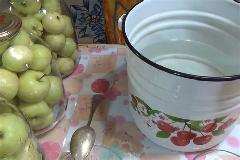 Квашеные яблоки как быстро приготовить на зиму