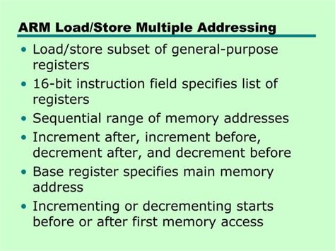 11 Instruction Sets Addressing Modes Ppt 11 Instruction Sets Addressing Modes Ppt