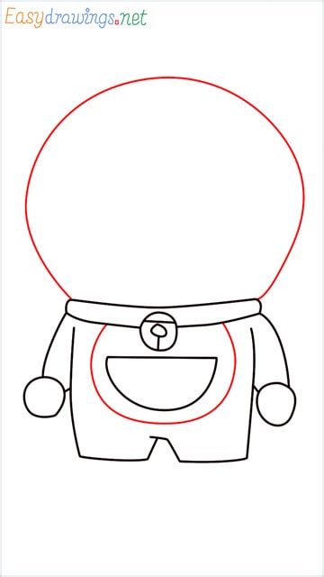 How To Draw Doraemon Step By Step 2 Examples Video