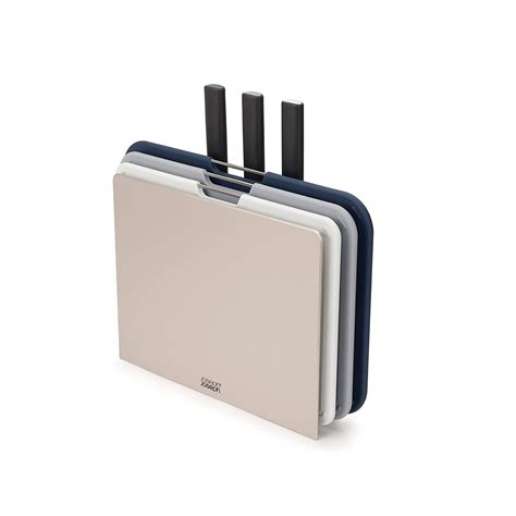 Nest™ Boards Plus დანების და საჭრელი დაფების ნაკრები 6 ნაჭერი რუხი