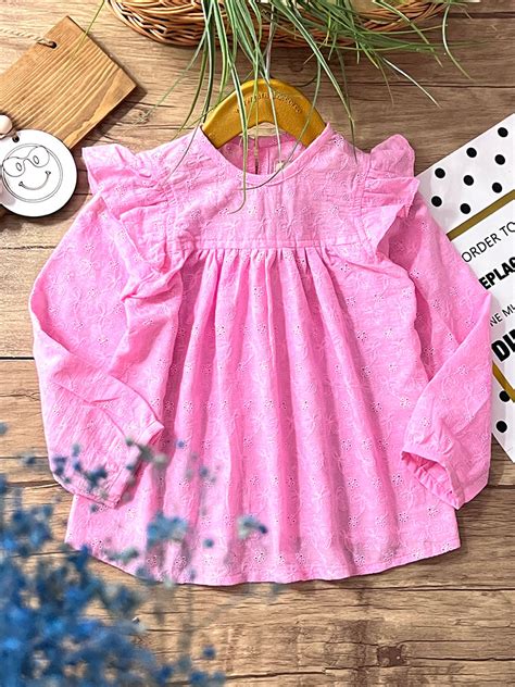 شومیز خامه دوزی1288 لباس بچگانه نی نی ناز Nini Naz