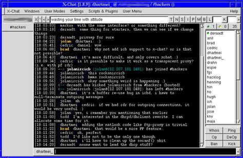 Proxy Irc Client And Icb Server