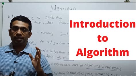 Introduction To Algorithm Class 1 Youtube