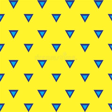 Seamless Triangle Pattern Stock Vector Illustration Of Decorative 90351848