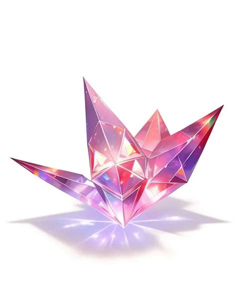 Crystal Origami Free Ai Photo Generator Starryai