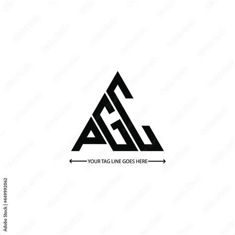 Pgc Letter Logo Creative Design Pgc Unique Design Stock Vector Adobe